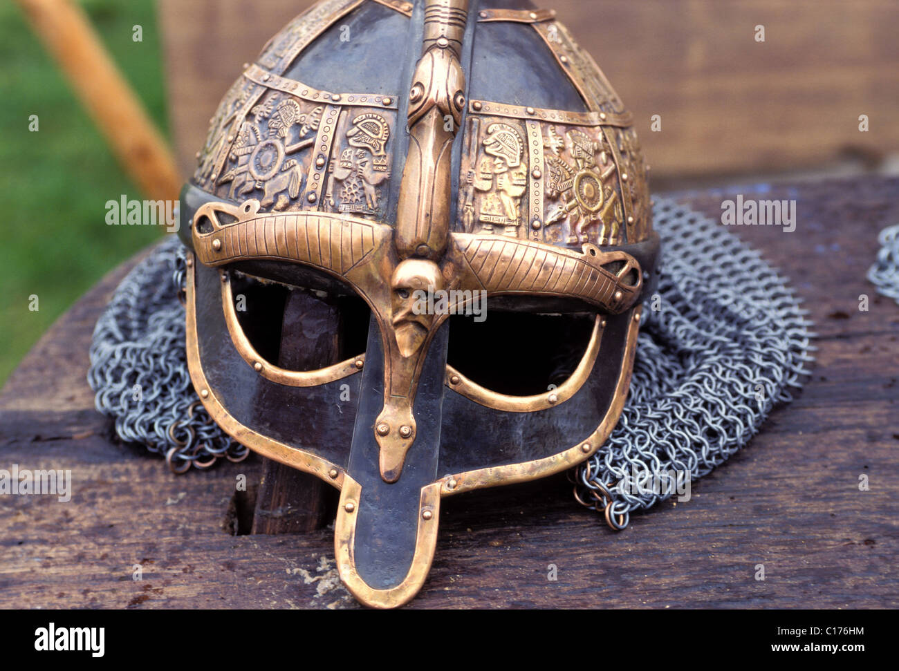 Island, Reykjavik Region Wikingerfestival in Hafnarfjordur, Wikinger ...