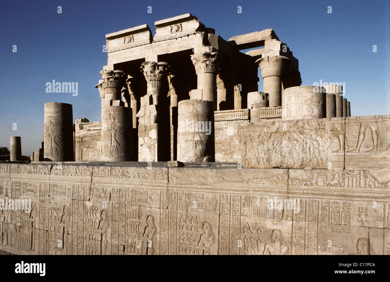 Ägypten, Kom Ombo Website, Sebekh Krokodil Gottes Tempel ...