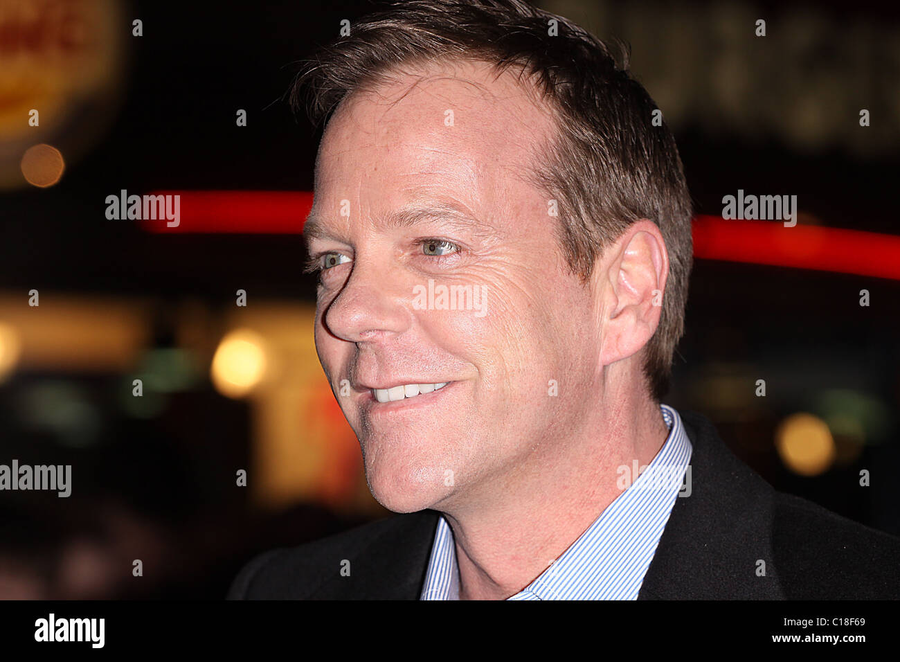 Kiefer Sutherland Monsters Vs Aliens - UK film Premiere im Vue West End ...