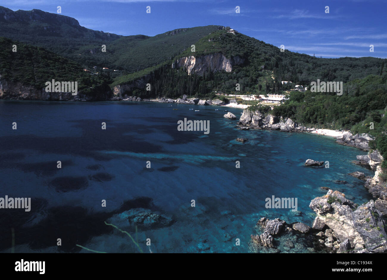 Liapades beach corfu ionian -Fotos und -Bildmaterial in hoher Auflösung ...