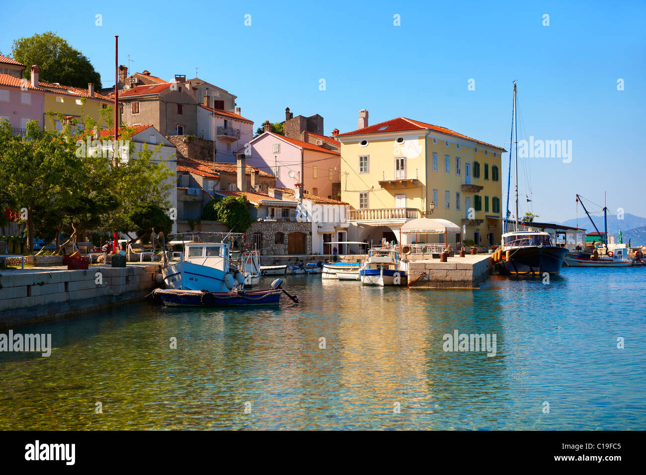 Valun village cres island croatia -Fotos und -Bildmaterial in hoher ...