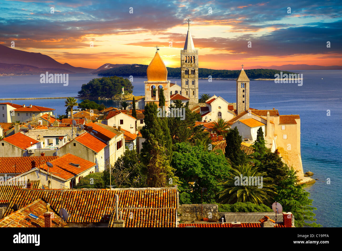 Rab Town Stockfotos und -bilder Kaufen - Alamy