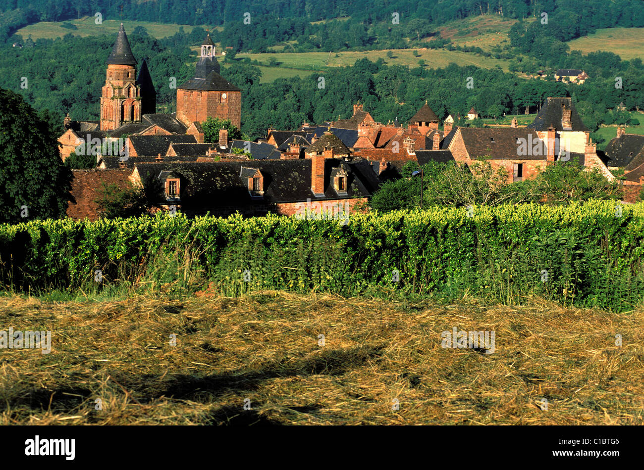 Frankreich, Correze, Collonges la Rouge Dorf gekennzeichnet Les Plus ...