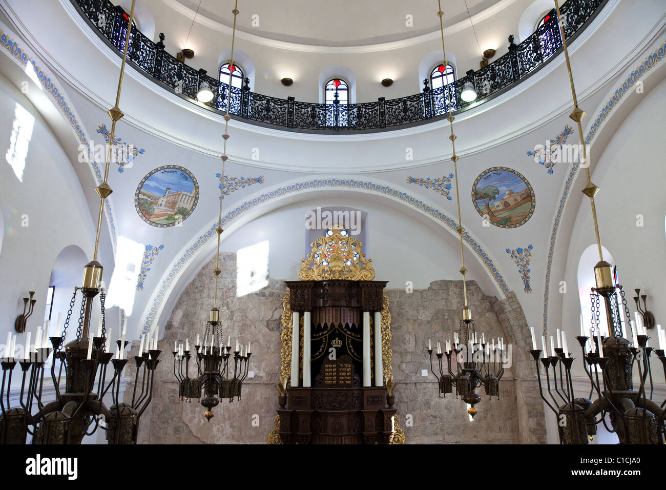 Israel, Jerusalem, die Hurva-Synagoge Stockfotografie - Alamy