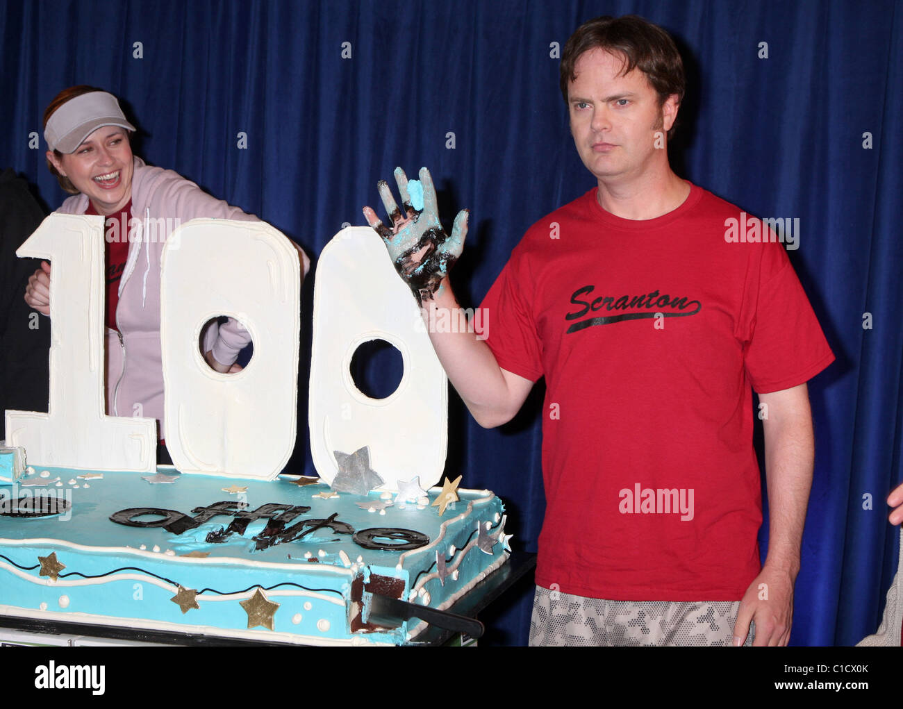 Rainn Wilson "Das Büro" 100. Episode gefeiert auf der Calamigos Ranch ...