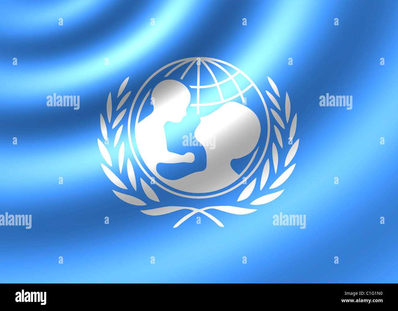 Unicef Flagge Stockfotos und -bilder Kaufen - Alamy