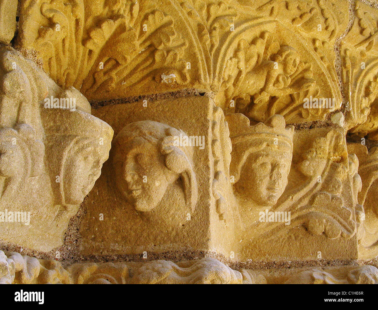 Frankreich-Indre et Loire Loire Valley Candes-Saint-Martin Dorf ...