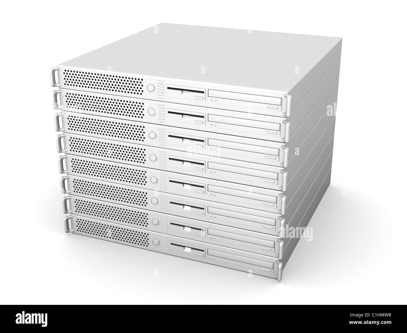 19 zoll rack Ausgeschnittene Stockfotos und -bilder - Alamy