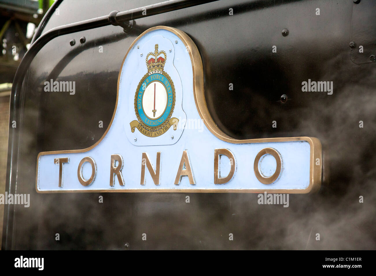 60163 Tornado Steam Locomotive RAF Leeming Badge Plakette ...