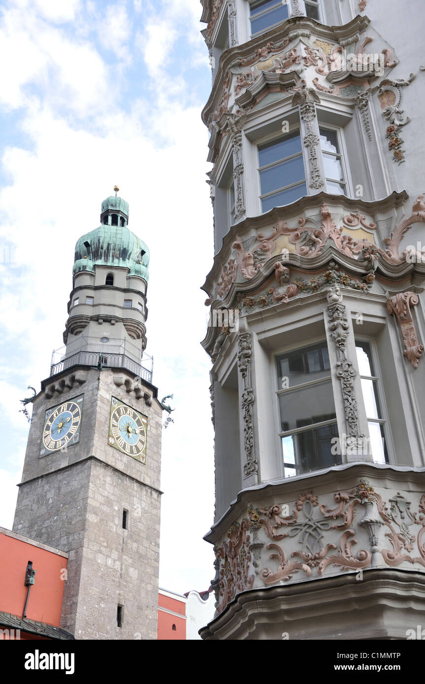Stadtturm - Stadtturm - Innsbruck, Österreich - das alte Rathaus ...