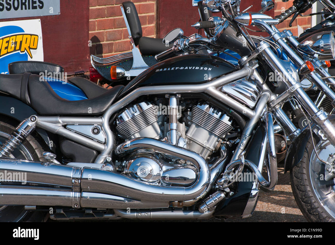 Harley davidson motor motorrad motorrad -Fotos und -Bildmaterial in ...