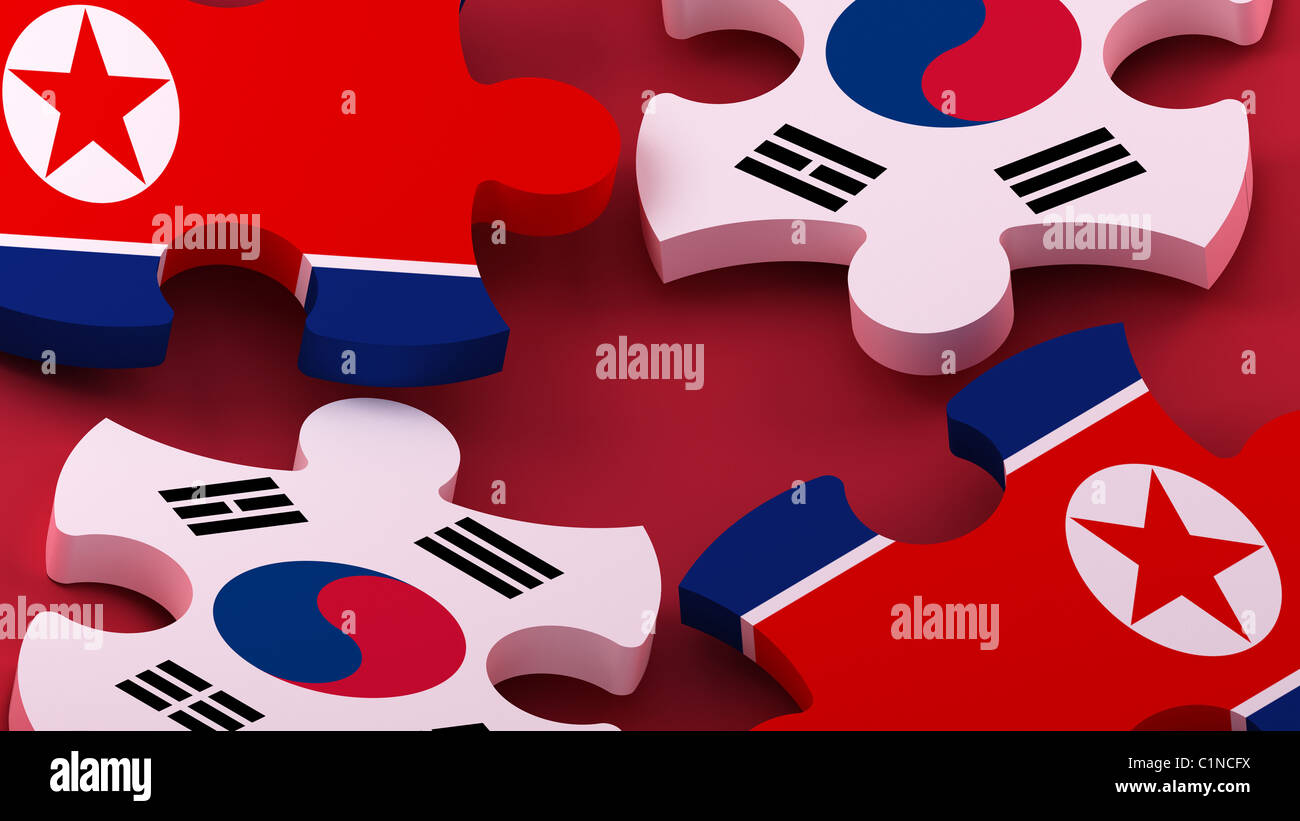 Korea Flagge Fotos Und Bildmaterial In Hoher Auflösung Alamy