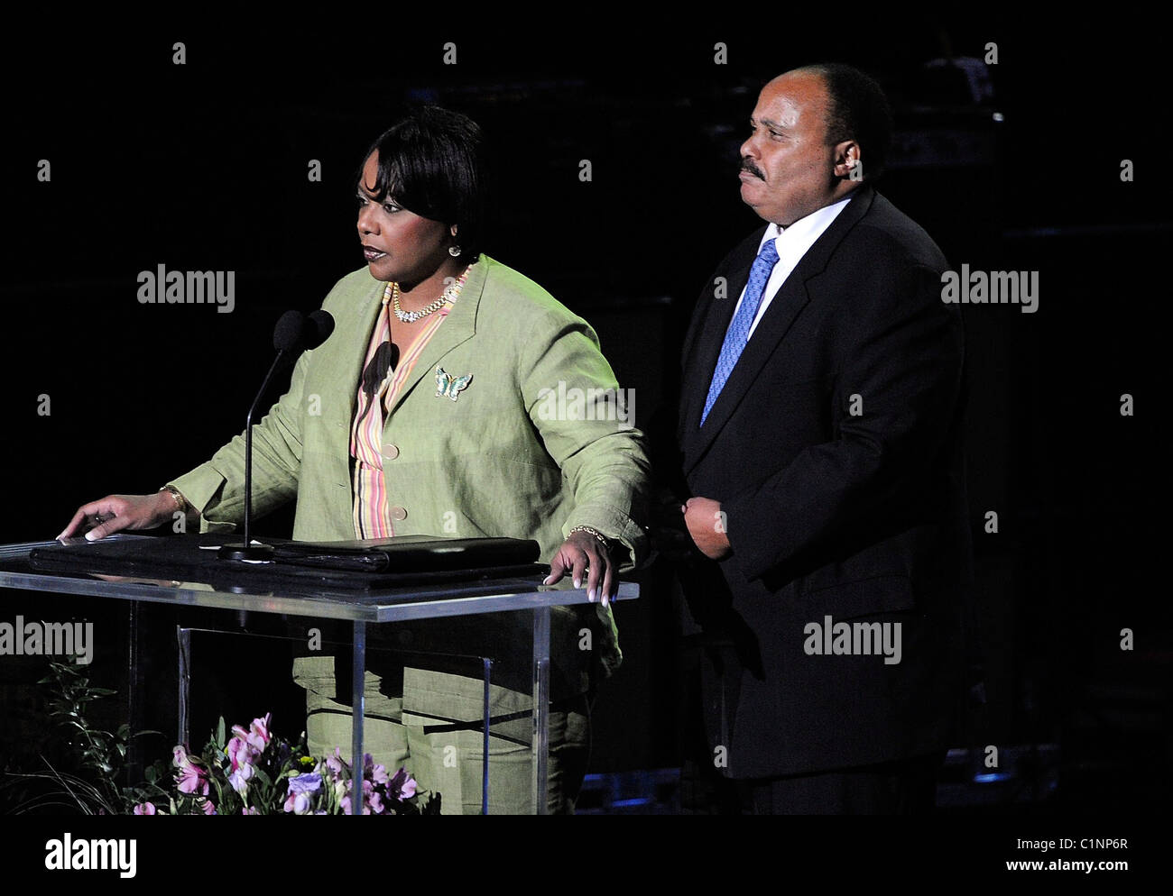 Bernice king martin luther king -Fotos und -Bildmaterial in hoher ...