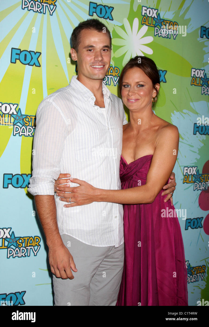Mary Lynn Rajskub und Ehemann Matthew Rolph 2009 TCA Summer Tour - Fox ...