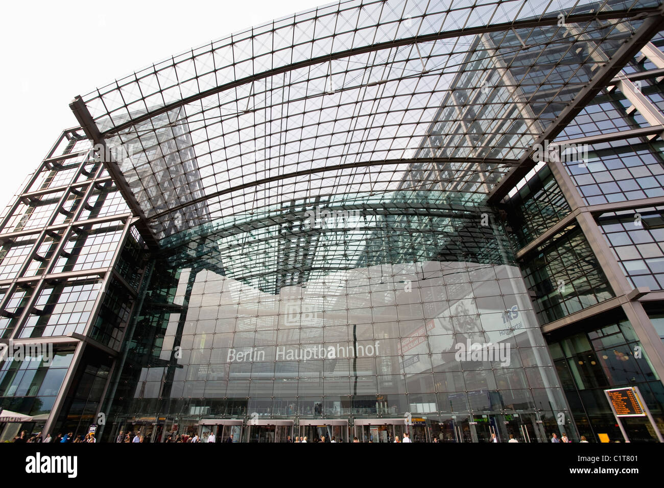Deutschland, Berlin, Berliner Hauptbahnhof (Berlin Hauptbahnhof ...