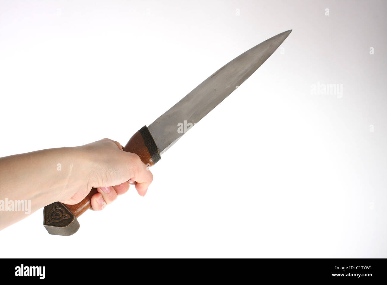 Die Wikinger Scramasax Dolch, eine Waffe und Werkzeug von Sachsen und ...