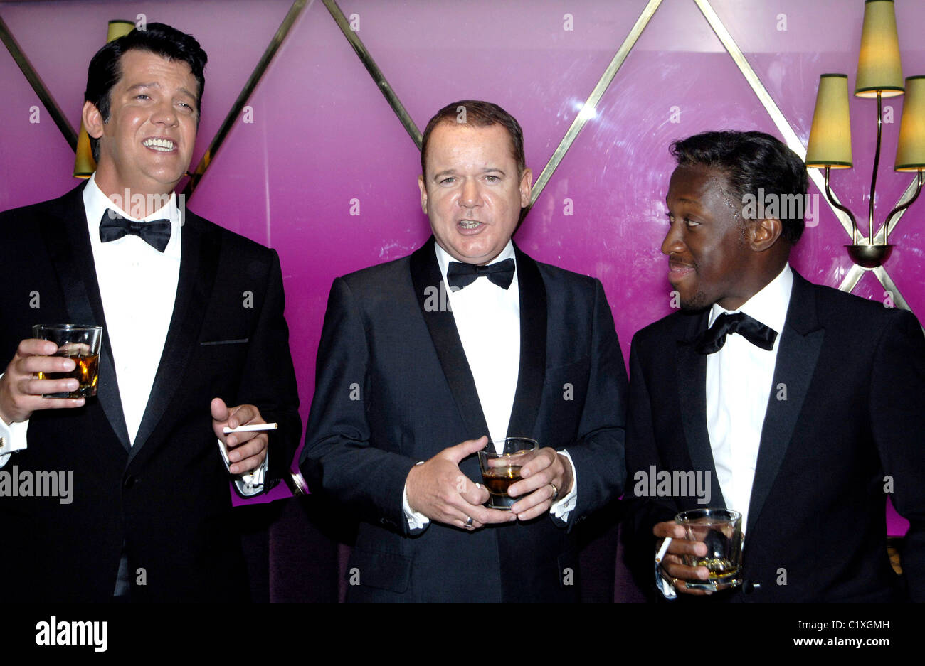 Sam Kane: Dean Martin, Louis Hoover als Frank Sinatra Photocall für ...