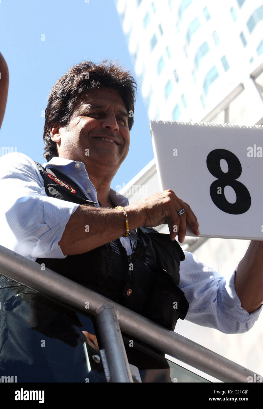 Eric Estrada die Red Bull Seifenkisten Rennen Los Angeles, Kalifornien ...