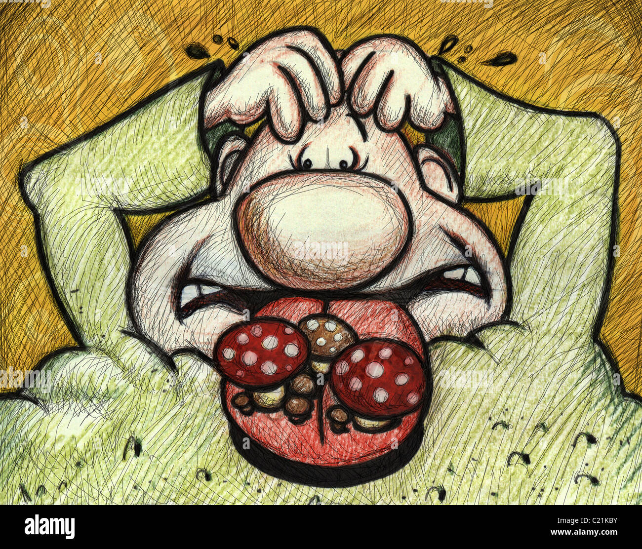 Gestank cartoon -Fotos und -Bildmaterial in hoher Auflösung – Alamy