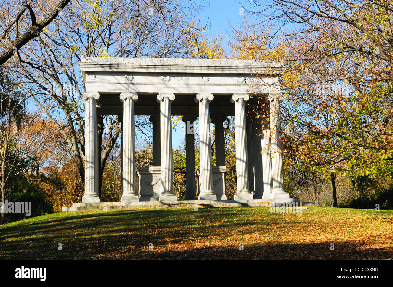 Graceland Friedhof ist die letzte Ruhestätte für Potter Palmer aus ...
