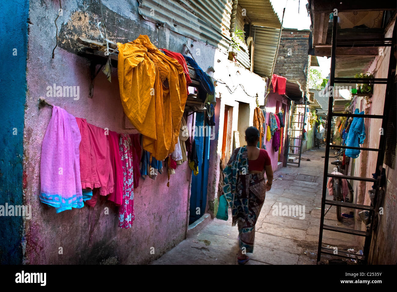 Mumbai Slum Colaba Stockfotos und -bilder Kaufen - Alamy