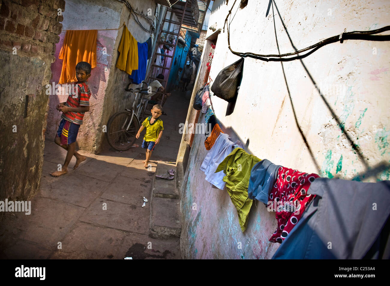Mumbai Slum Colaba Stockfotos und -bilder Kaufen - Alamy