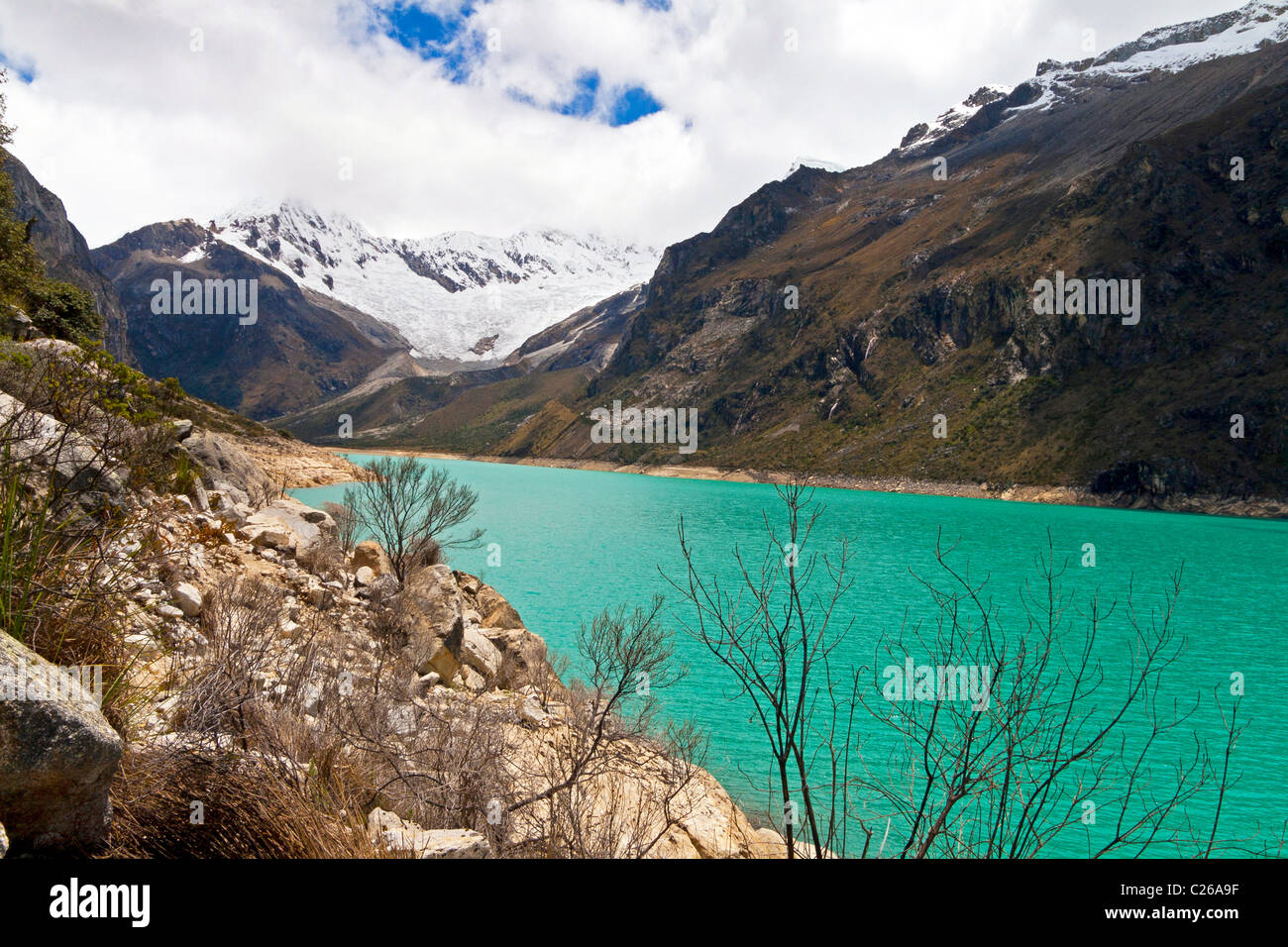 Laguna Paron, in der Cordillera Blanca, Peru Stockfotografie - Alamy