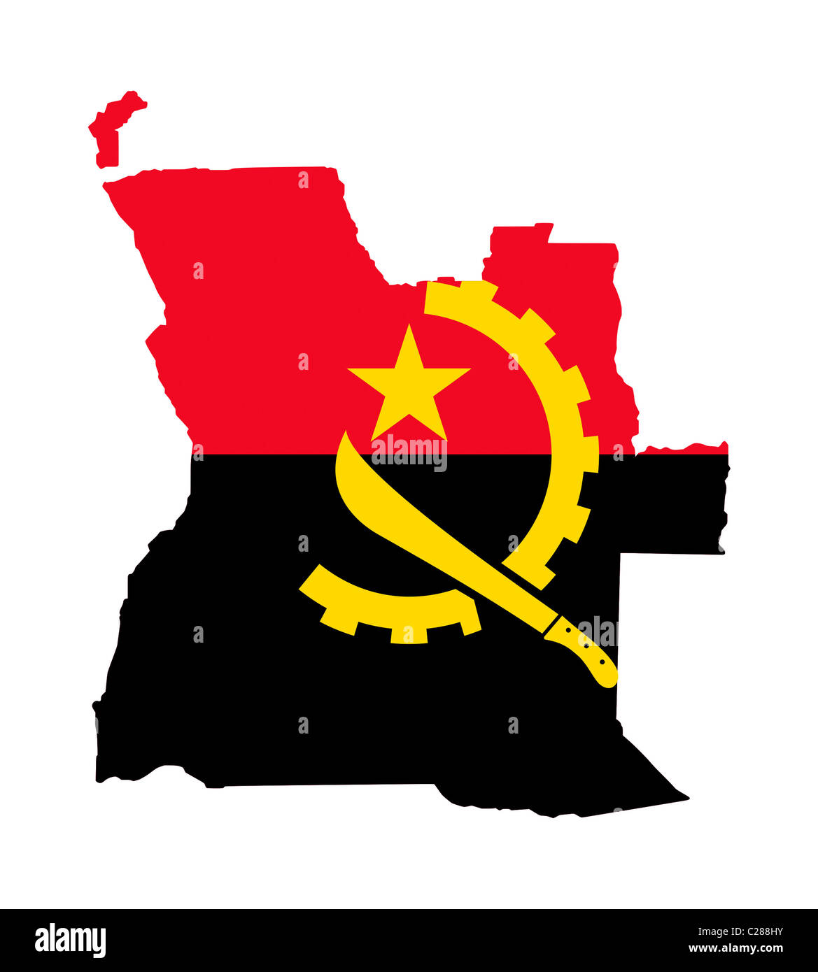 Map angola -Fotos und -Bildmaterial in hoher Auflösung – Alamy