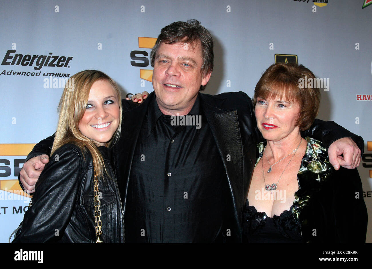 Chelsea Hamill und Mark Hamill Spike TV 7th Annual Video Game Awards ...