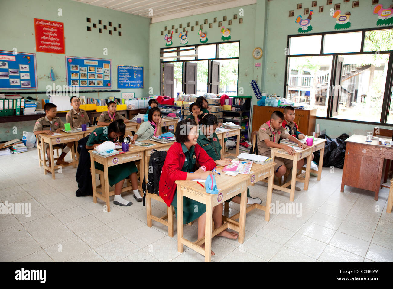 Thailand Classroom Stockfotos und -bilder Kaufen - Alamy