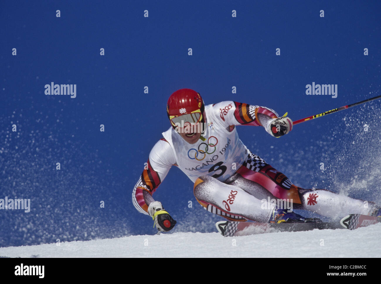 Hermann Maier (ITA) gold-Medaillengewinner im Wettbewerb im ...