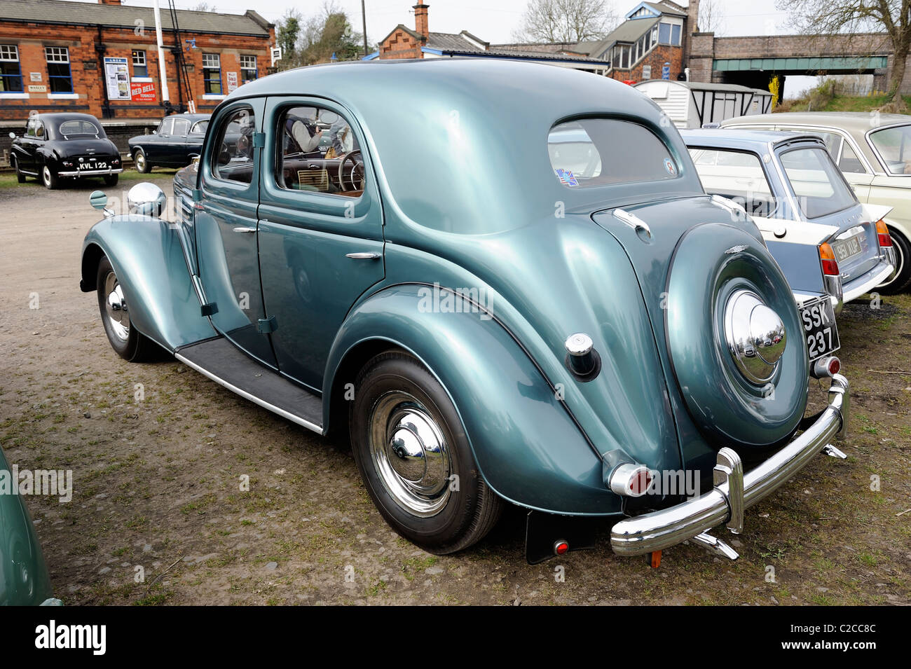 Amerikanischen v8 pilot Vintage-Klassiker Auto England uk ...