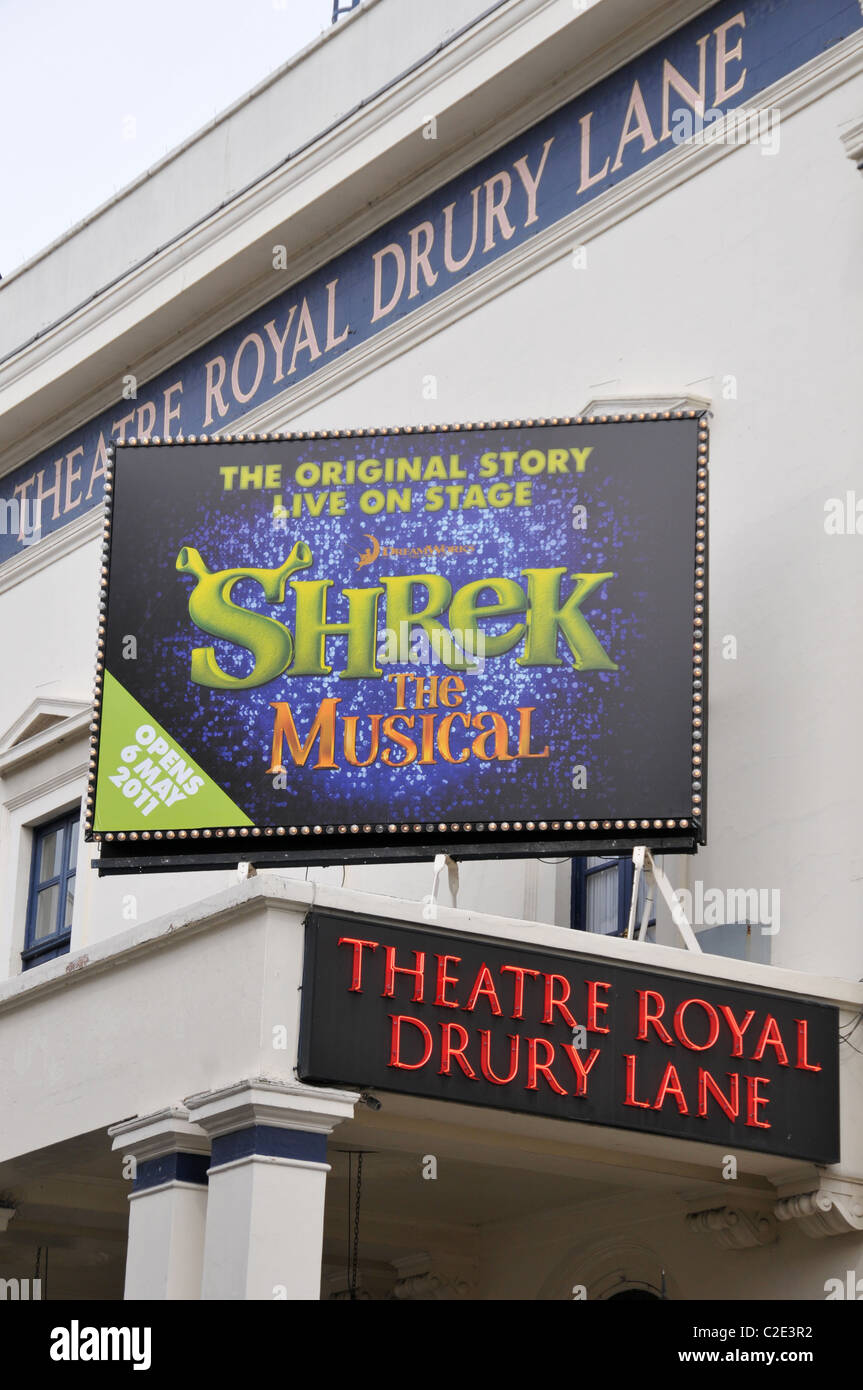 Shrek The Musical Theatre Royal Drury Lane London Cartoon Charakter ...