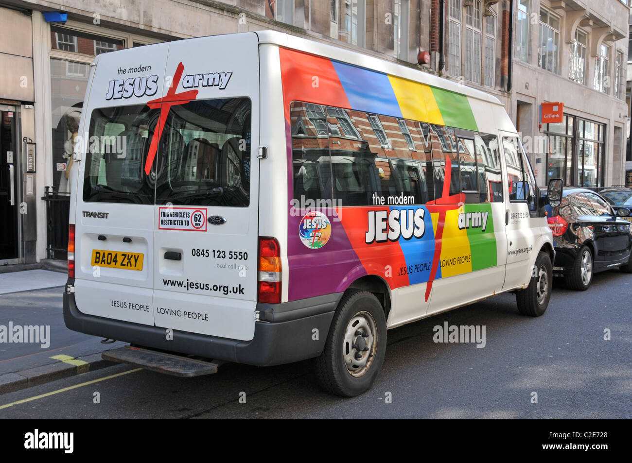Der Jesus Army Hauptsitz London Jesus Army Centre Stockfotografie - Alamy