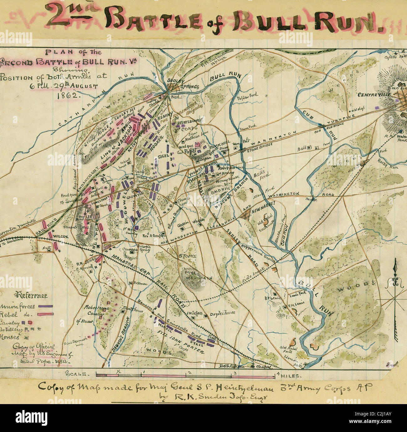 Zweite schlacht am bull run -Fotos und -Bildmaterial in hoher Auflösung ...