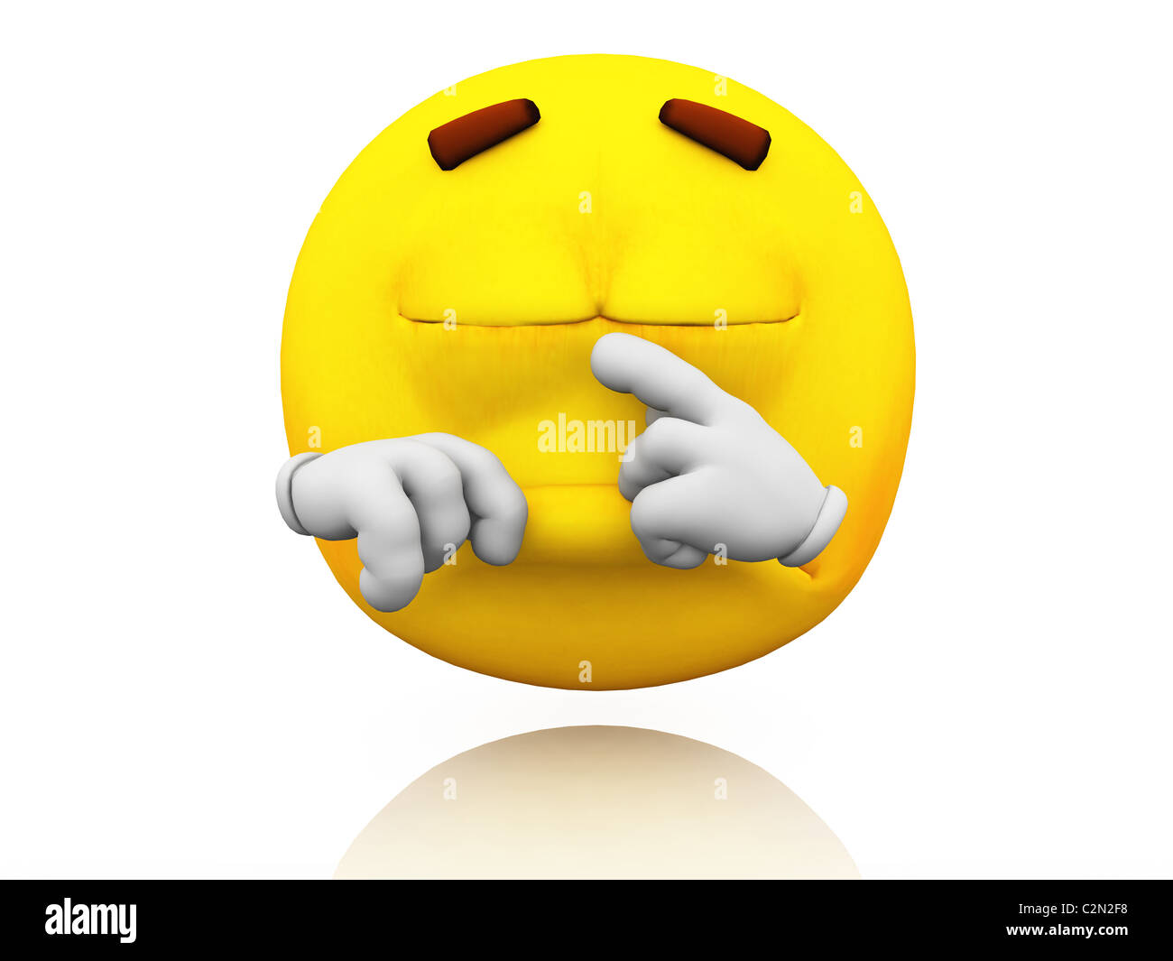 Smiley, Emoticons. Gesichtsausdruck. Emotionalen Ausdruck auf ein ...