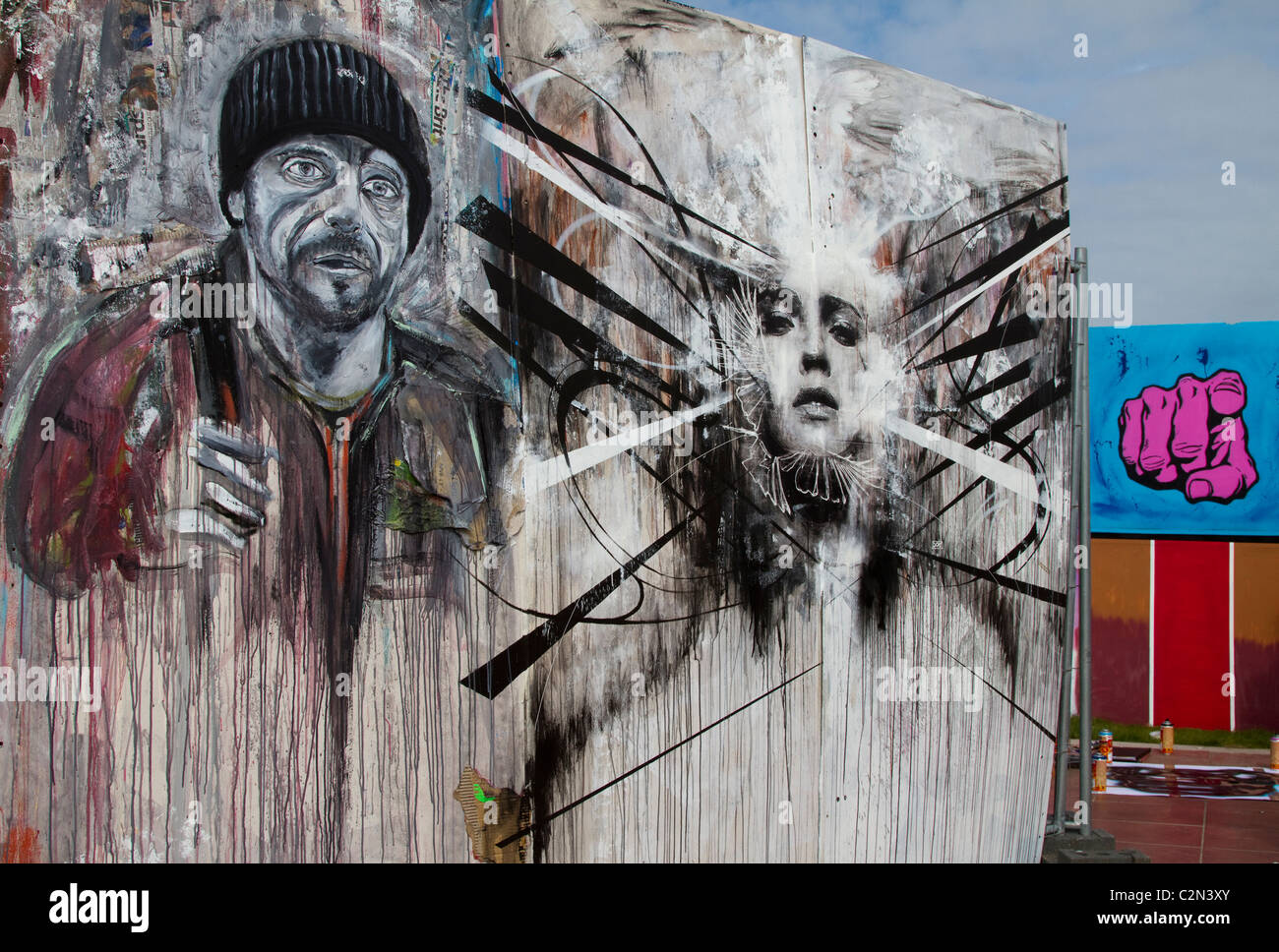 Legal graffiti walls -Fotos und -Bildmaterial in hoher Auflösung – Alamy