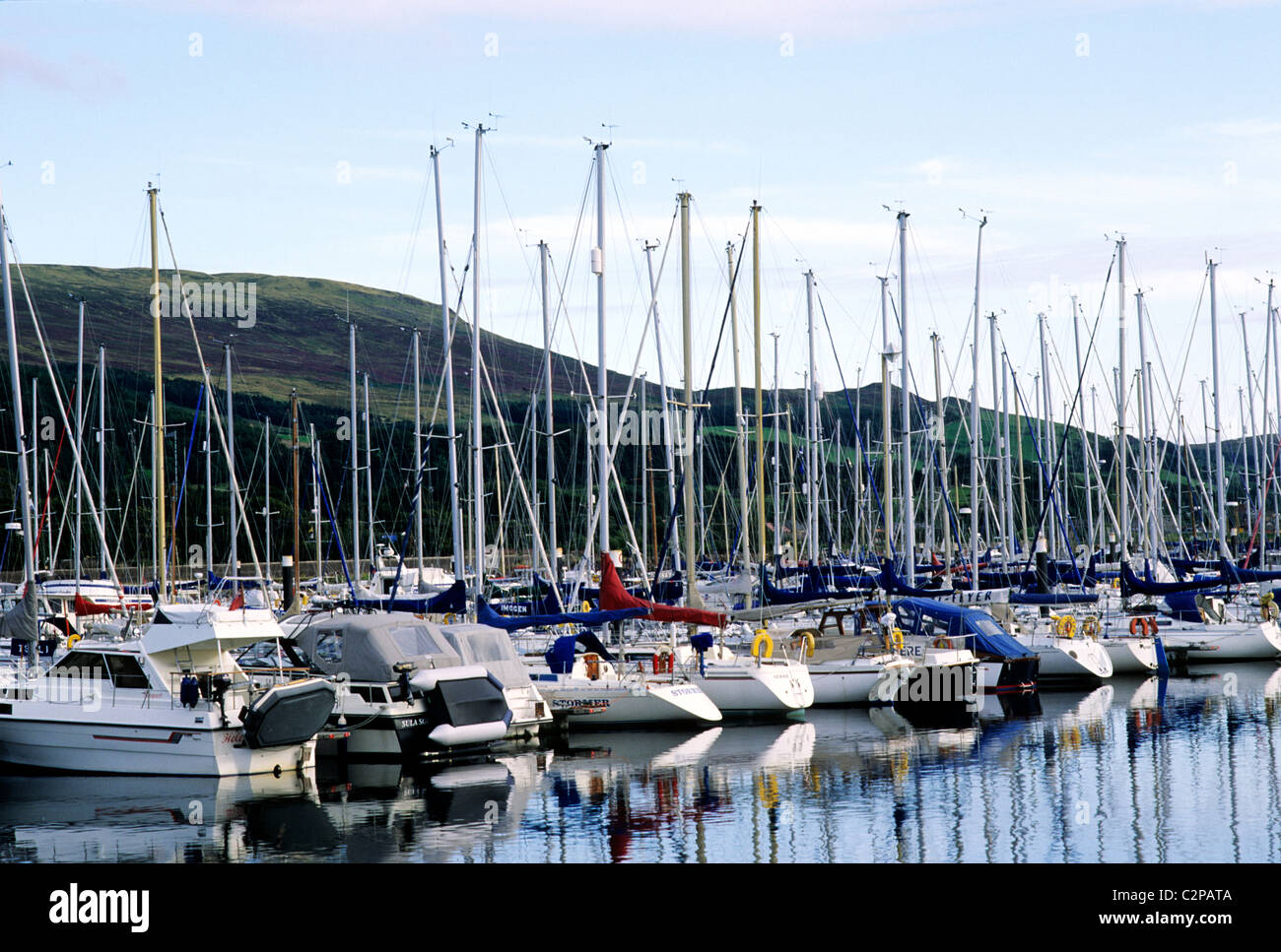 Largs Marina, Yacht-Center, Strathclyde, Schottland schottischen Häfen ...