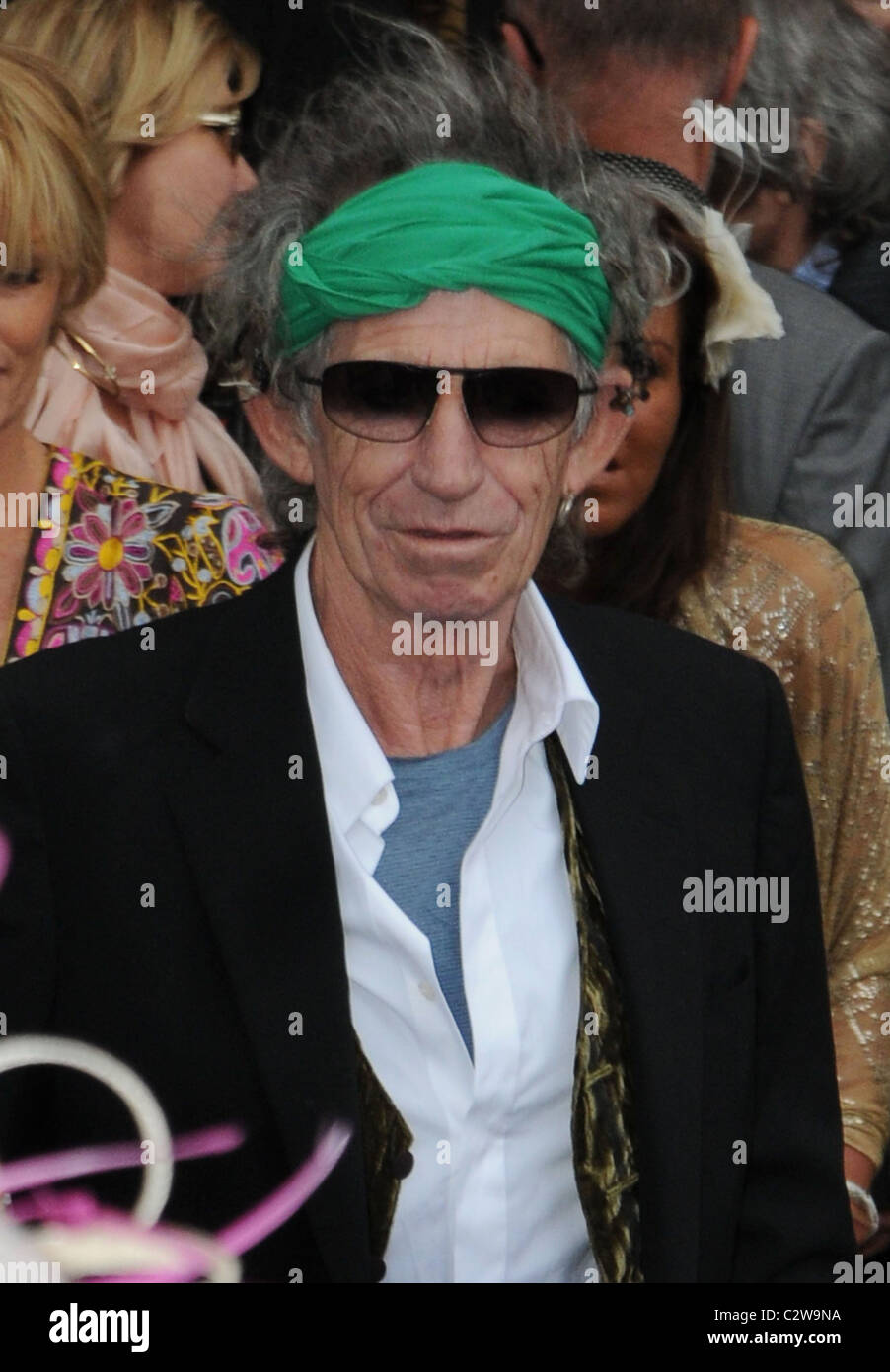 Keith Richards Hochzeit Leah Holz und Jack McDonald abgehaltenen ...