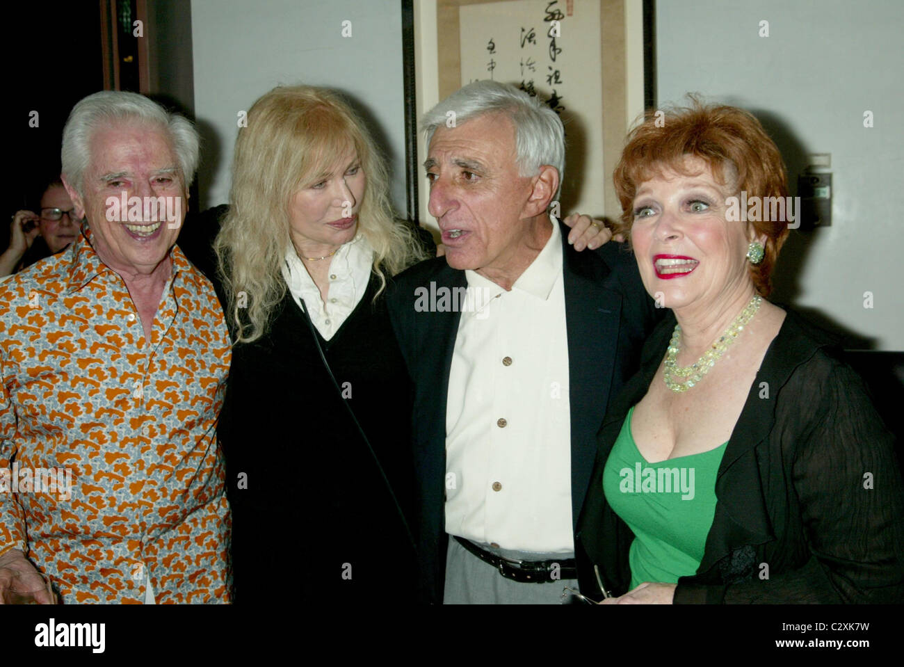 Luigi Creatore, Loretta Swit, Jamie Farr und Anita Gillette auf der ...
