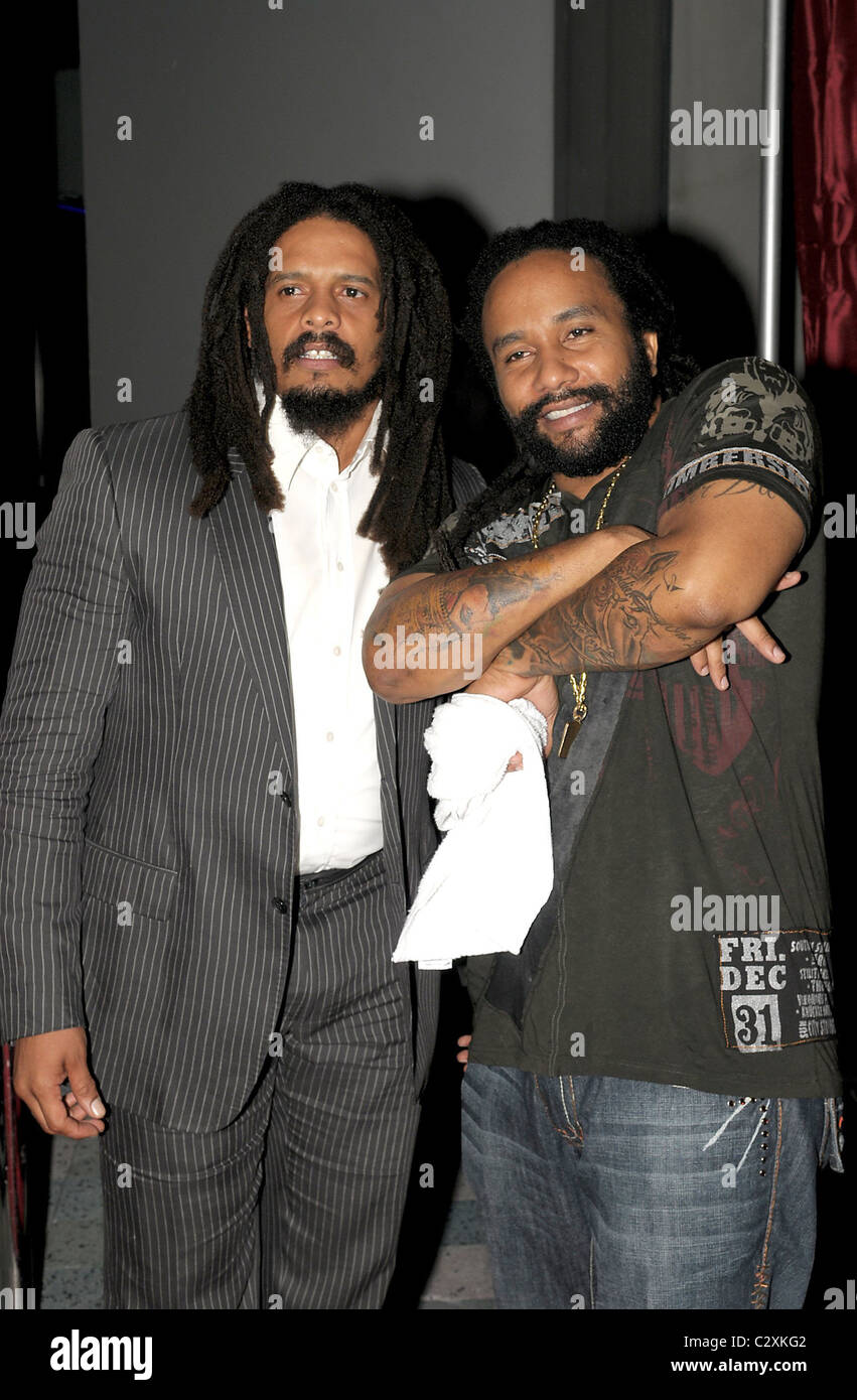 Rohan Marley und Ky-Mani Marley bei der Vorstellung des Rohan Marley ...
