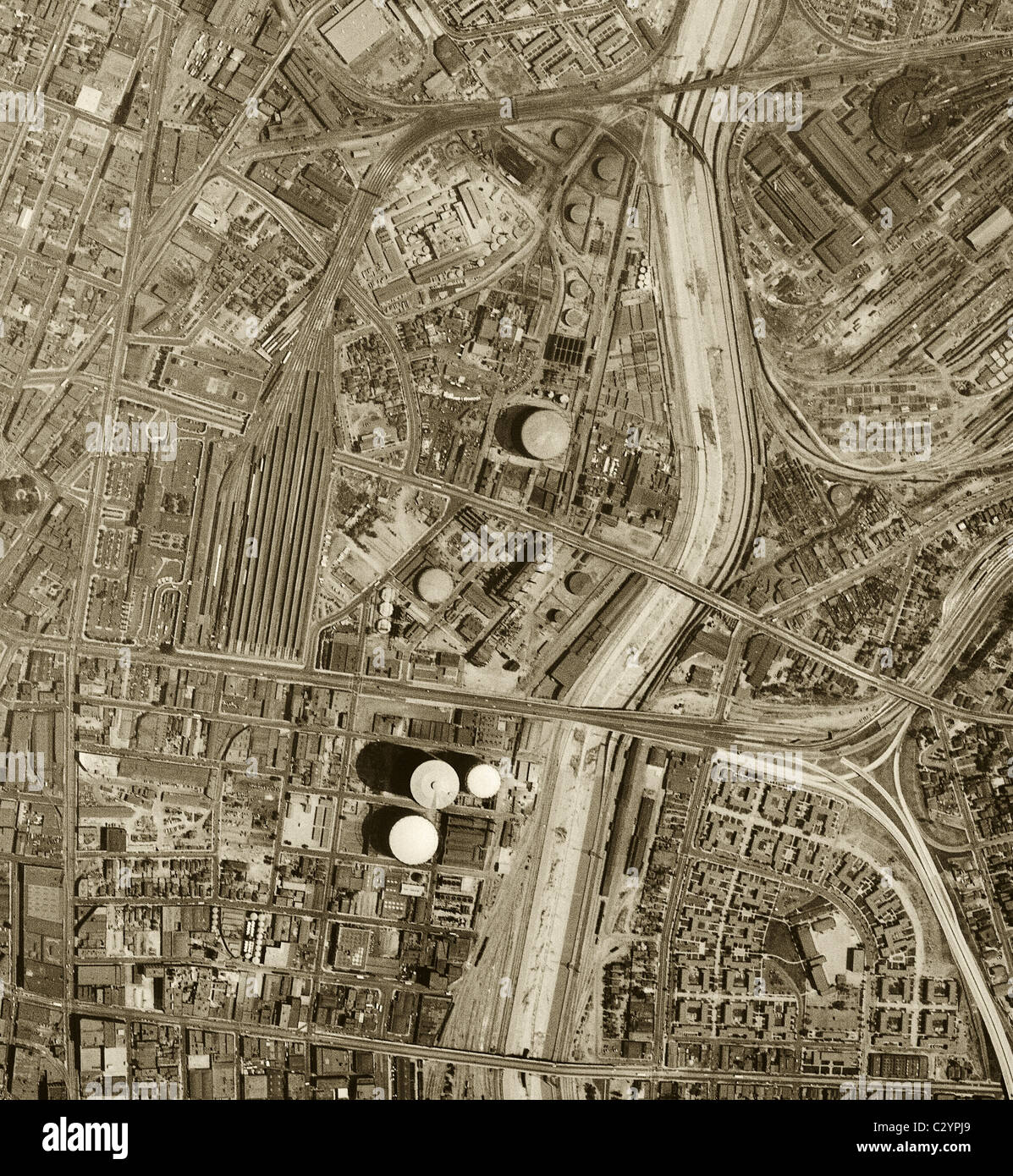 Alte karte von los angeles -Fotos und -Bildmaterial in hoher Auflösung – Alamy