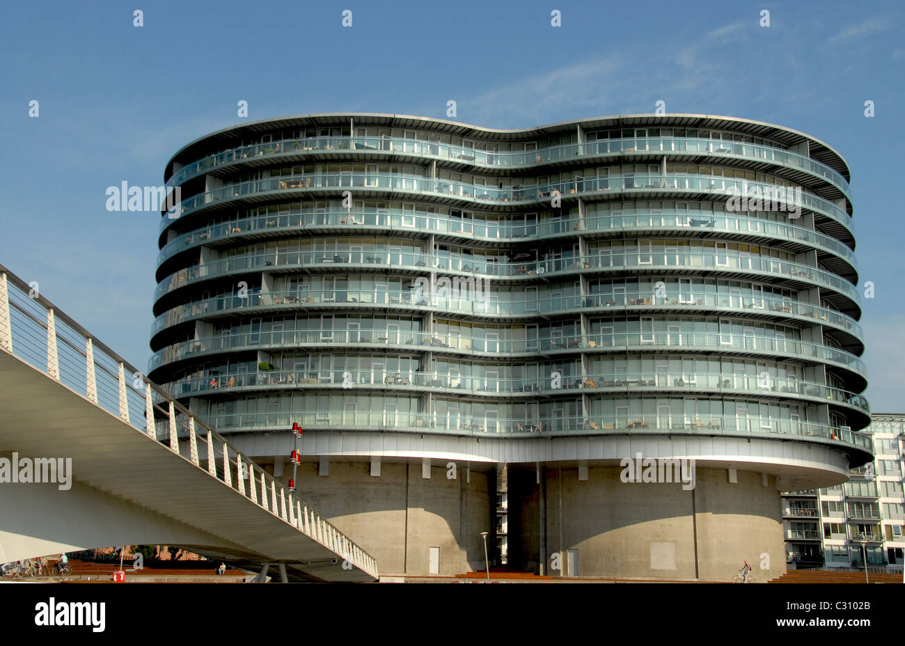 Gemini-Residenz, erbaut von MVRDV durch die Umwandlung ehemaliger Samen ...