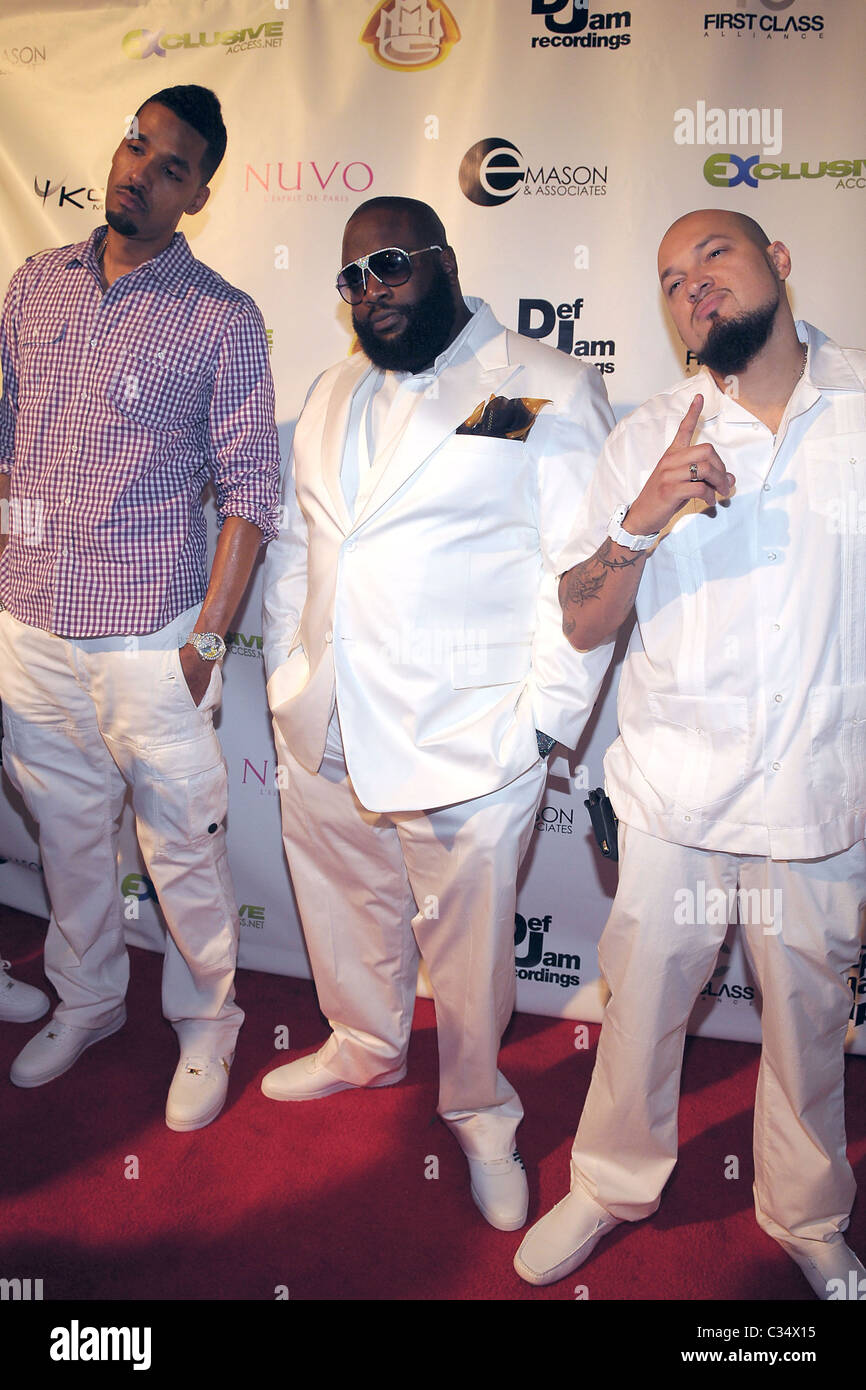 Dre, Rick Ross und coole Rick Ross feiert seinen Geburtstag mit seiner ...