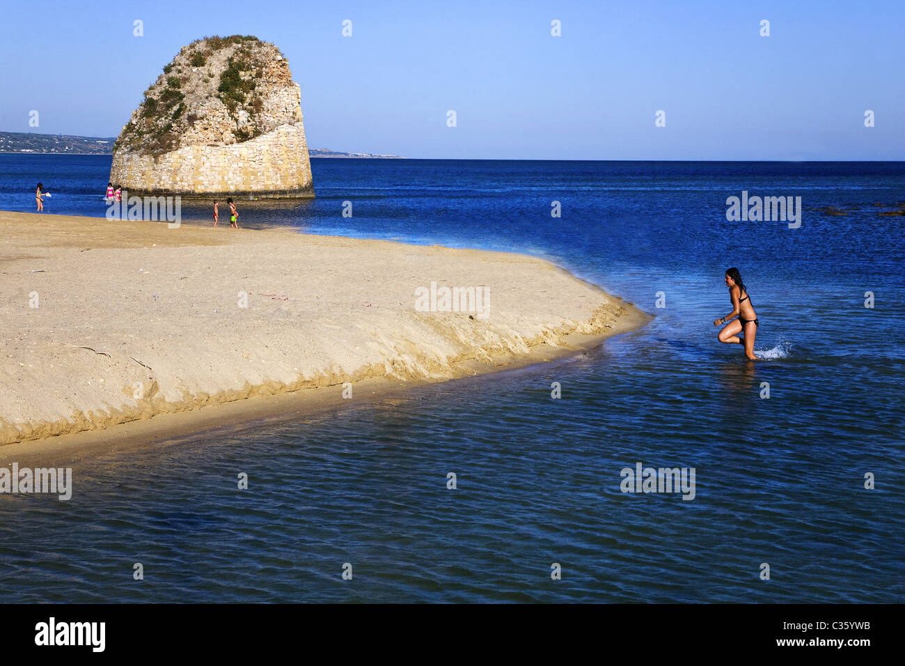 Pali-Turm, Salve, Salento, Apulien, Italien Stockfotografie - Alamy