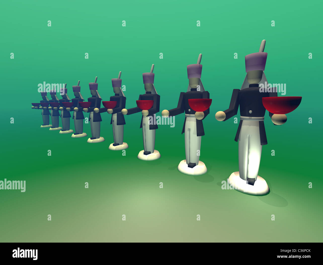 Soldaten stehen stramm -Fotos und -Bildmaterial in hoher Auflösung – Alamy