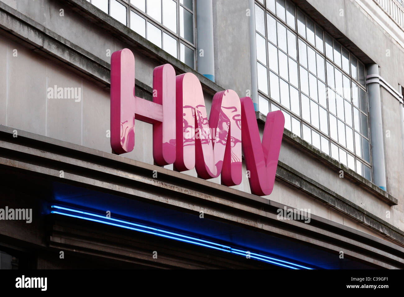 Hmv store sign exterior -Fotos und -Bildmaterial in hoher Auflösung – Alamy