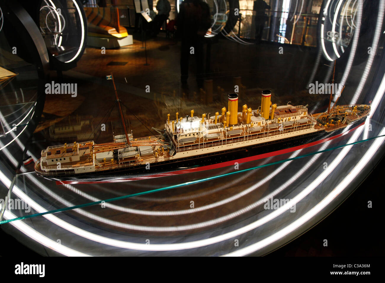 Teil der Marine Ausstellung im Deutschen Technikmuseum Berlin ...