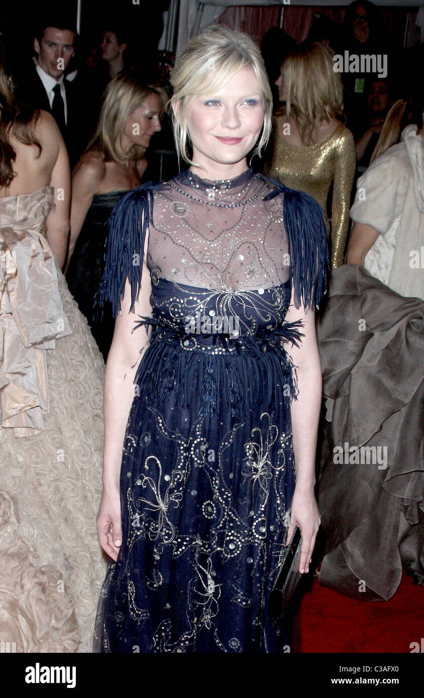 Kirsten Dunst "das Modell als Muse: verkörpern Mode" Costume Institute ...