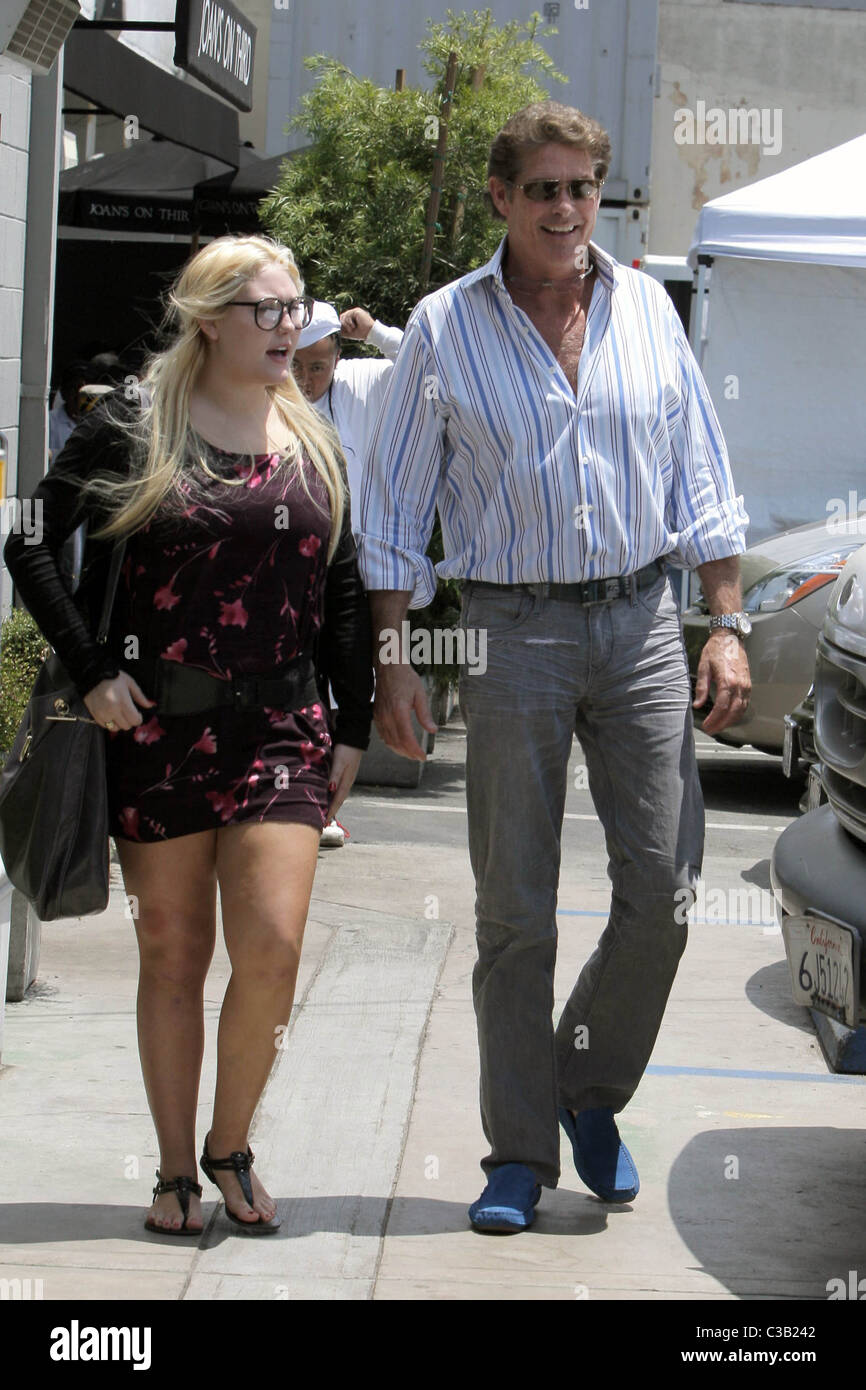 David Hasselhoff und seine Töchter Hayley Hasselhoff und Taylor-Ann ...
